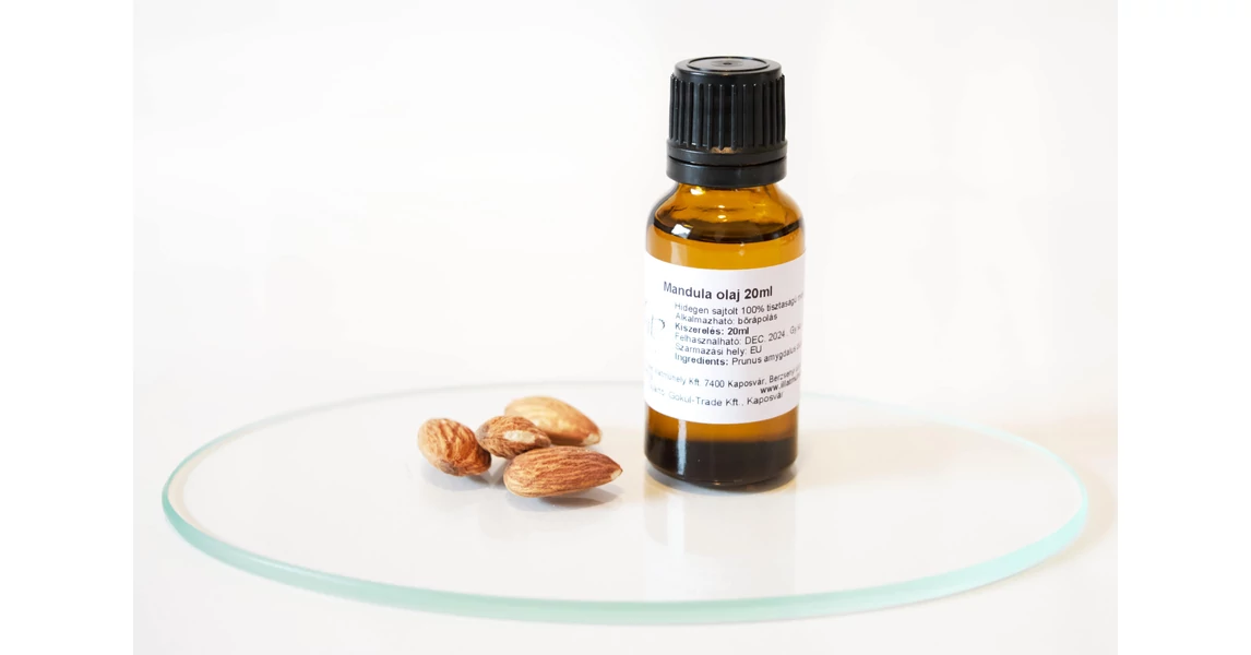 Édesmandula olaj - Prunus amygdalus dulcis 20 ml