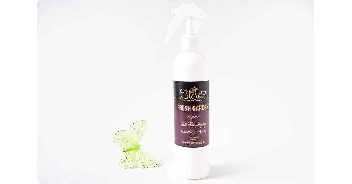Fresh Garden légtér és textil illatosító spray 300ml